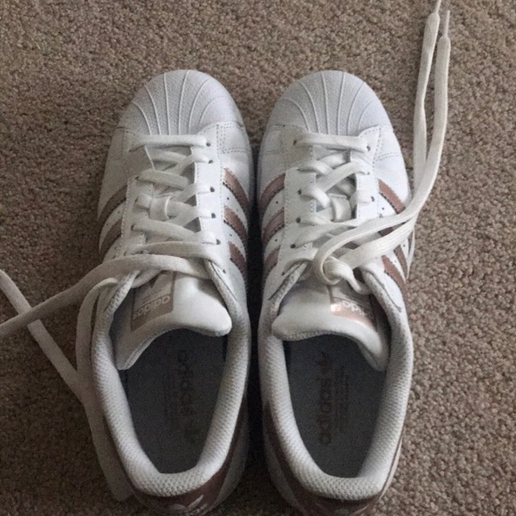 adidas | Shoes | 65 Rose Gold Adidas | Poshmark